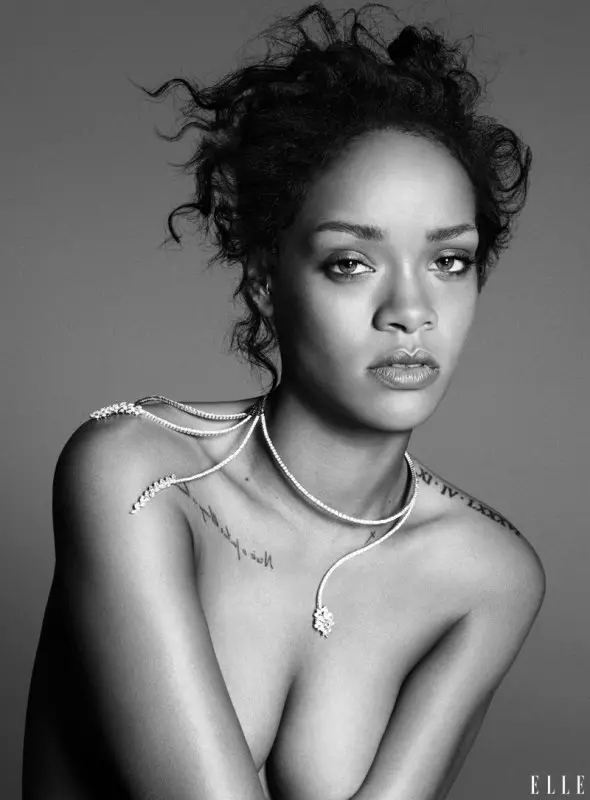 Rihanna pokrýva ELLE, hovorí o liekoch na kocovinu a varení 91352_7