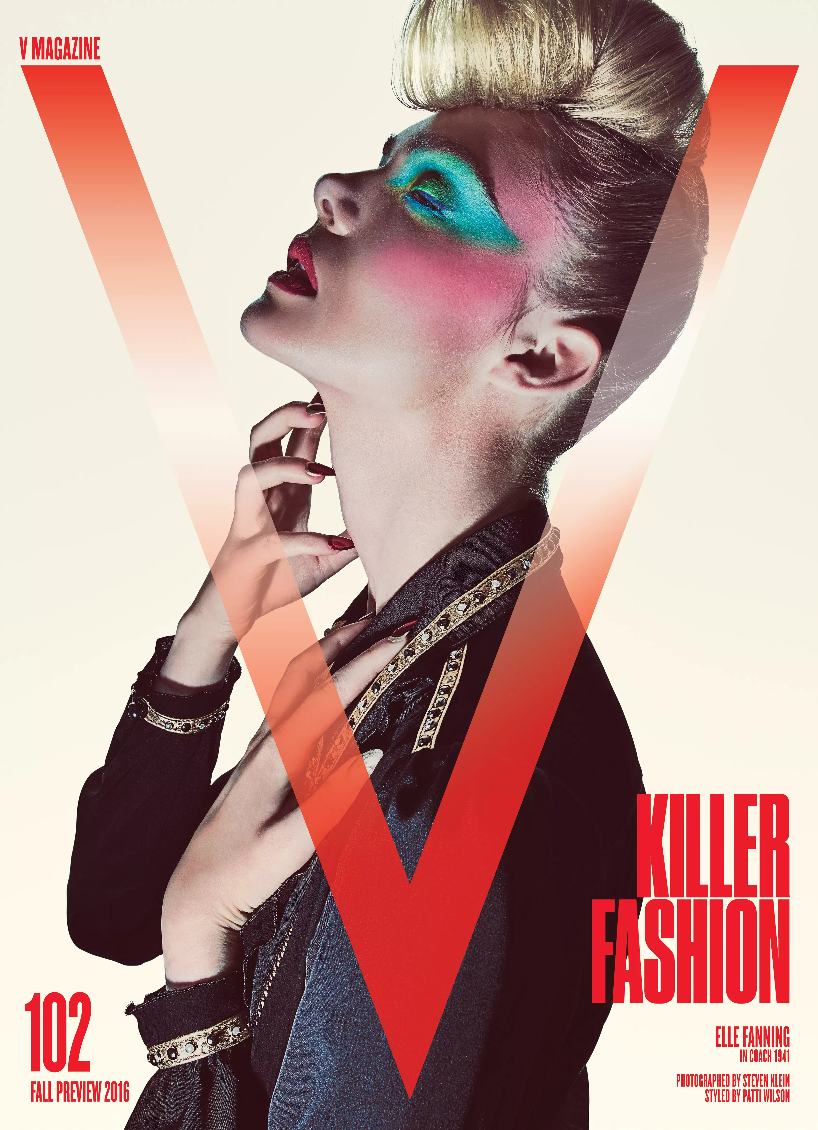 Elle Fanning Lands Killer V Magazine Cover 91682_1
