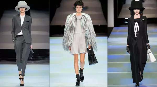 Milano Aŭtuno 2014: Emporio Armani, Etro, Blumarine 92199_1