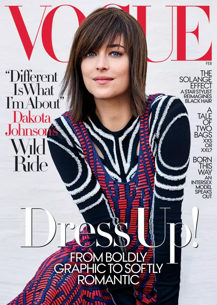 Dakota Johnson သည် Vogue ၏ Cover Girl အသစ်ဖြစ်သည်။