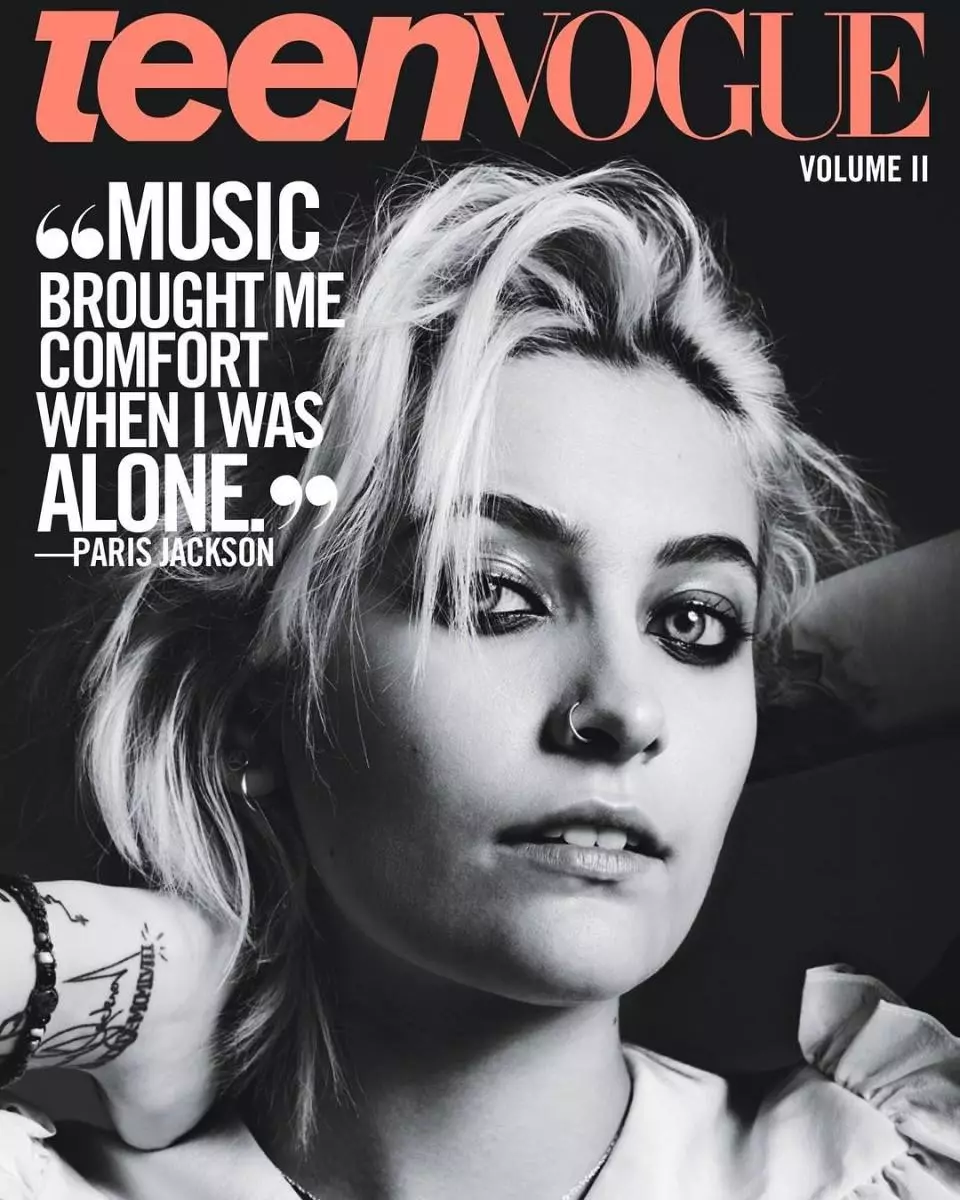 Hedi Slimane lefényképezi Paris Jacksont a Teen Vogue Music Issue számára