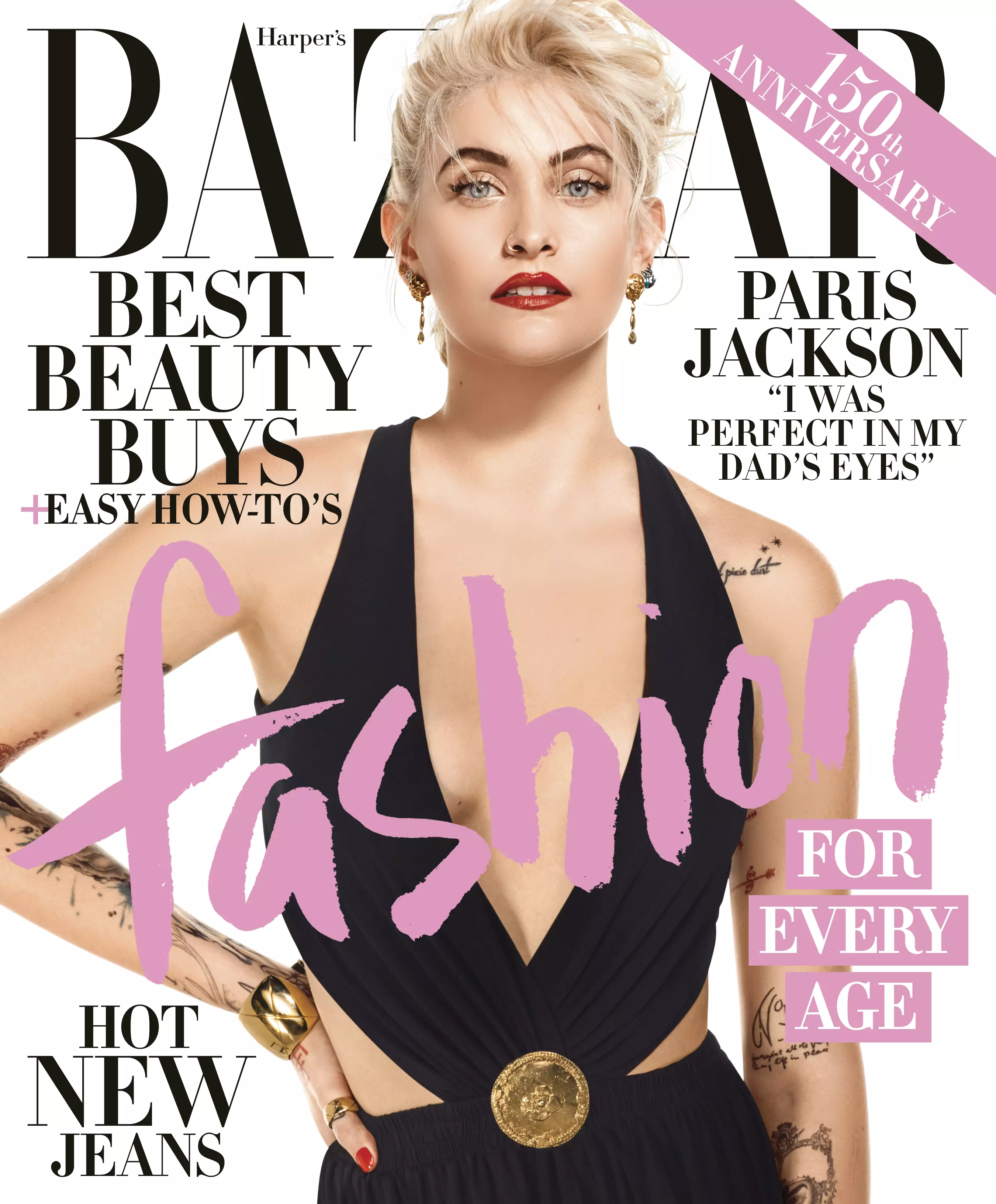 Paris Jackson pojednává o Harper’s Bazaar a diskutuje o jejím novém životě v Limelight 99361_1