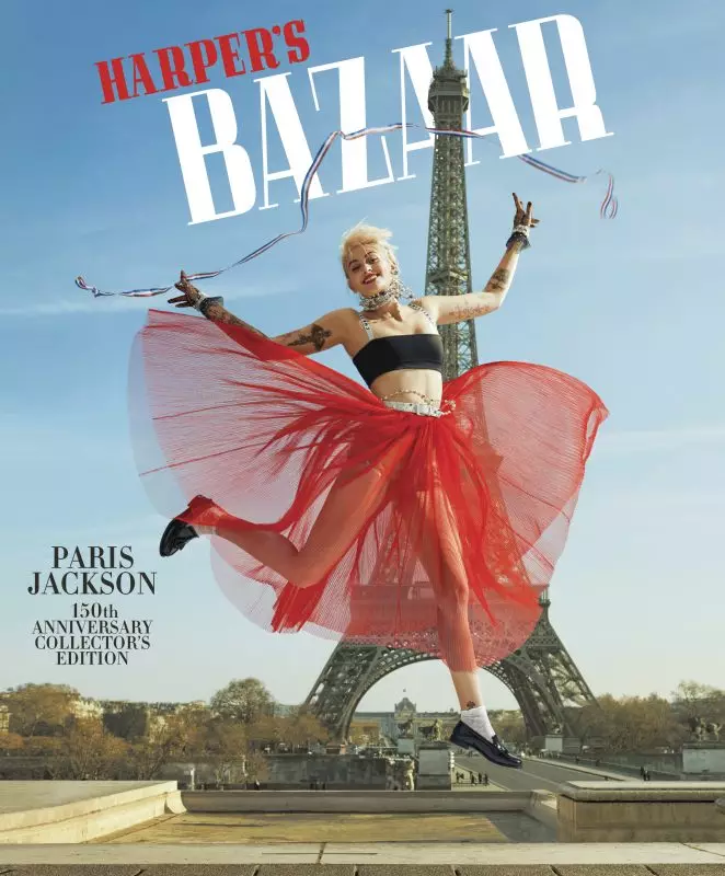 Paris Jackson cobre o Harper's Bazaar e comenta a súa nova vida no centro de atención 99361_4