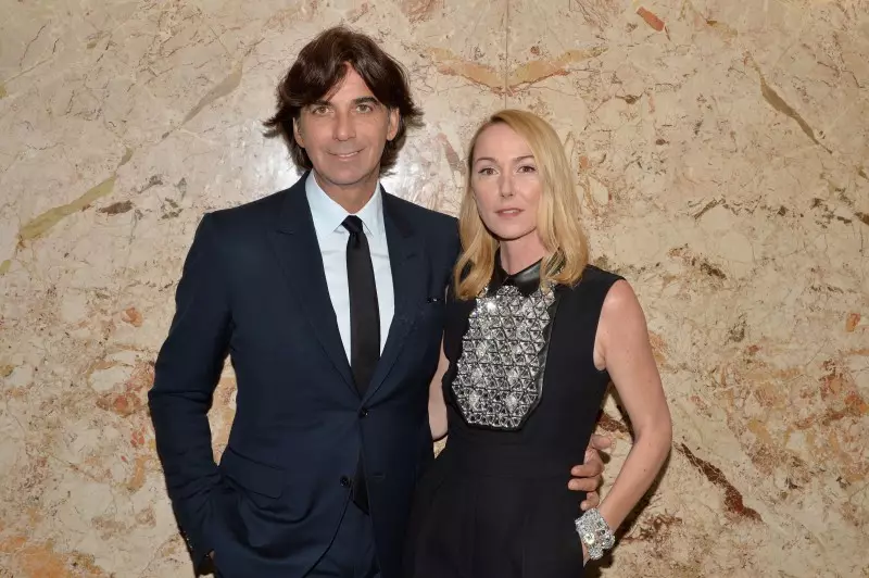 Evento di lancio di Gucci Beauty organizzato da Frida Giannini